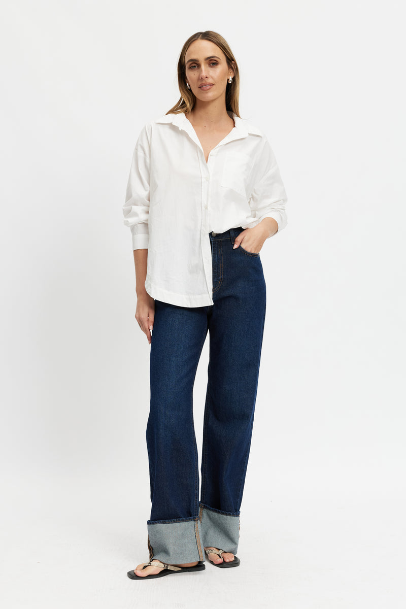 White Bump and Breastfeeding Button Shirt – Apéro Label